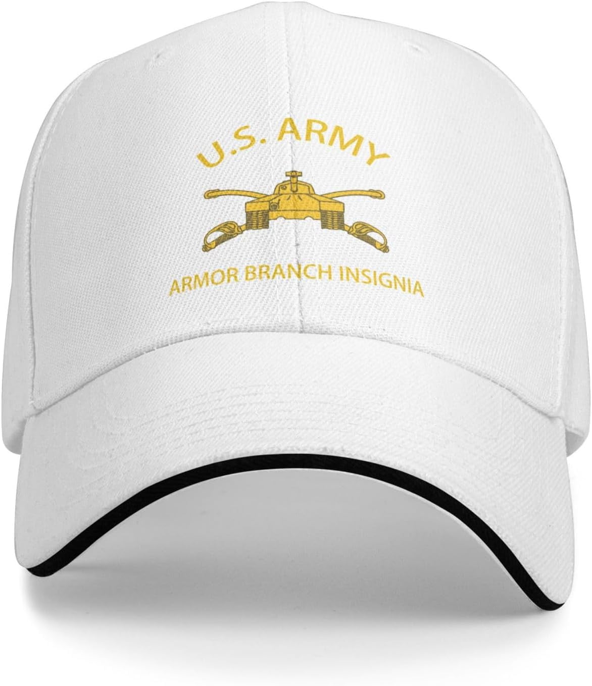 Us Army Armor Branch Insignia Veteran Baseball Cap Outdoor Trucker Hats ...