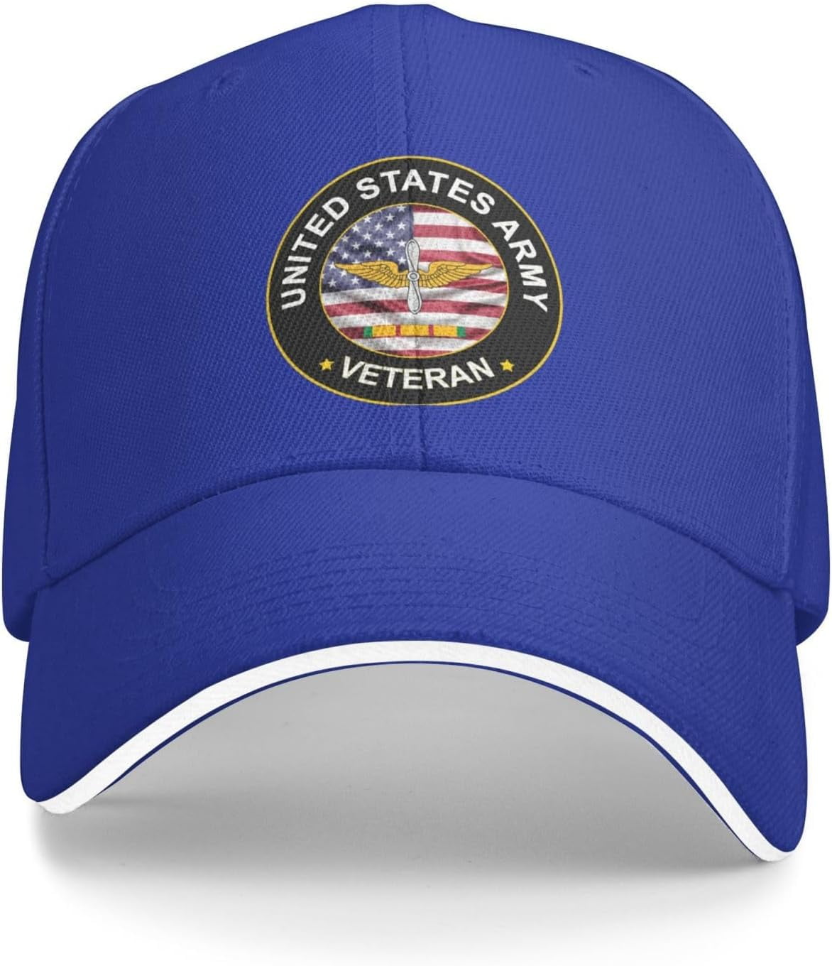 Us Army Aviation Branch Vietnam Service Combat Veteran Baseball Cap ...