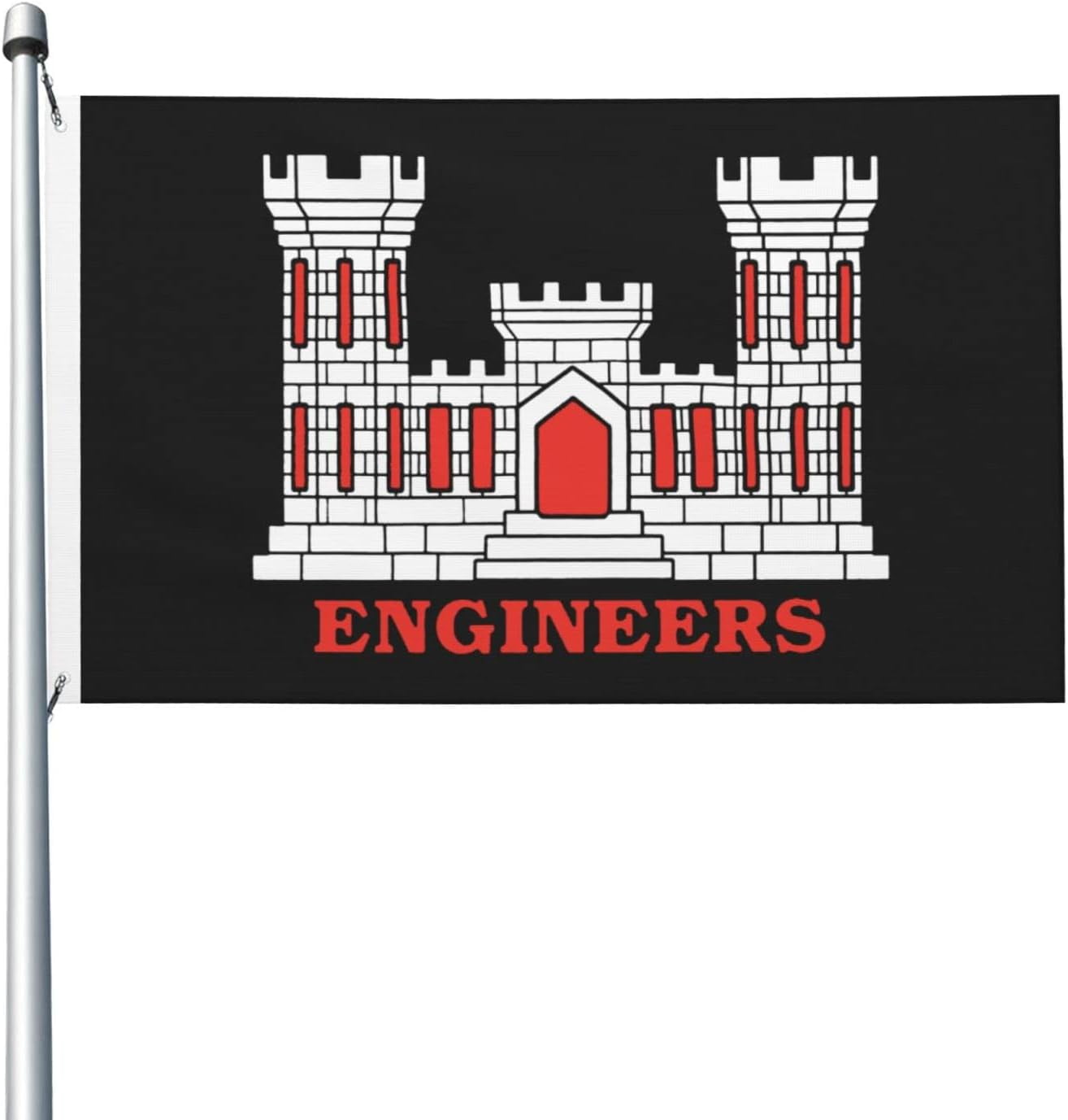 Us Army Engineers (Castle) Garden Garden 3x5Ft Flag Outdoor Indoor ...