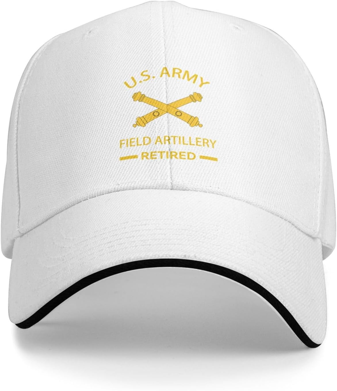 Us Army Field Artillery Retired Baseball Cap Casquette Outdoor Trucker ...
