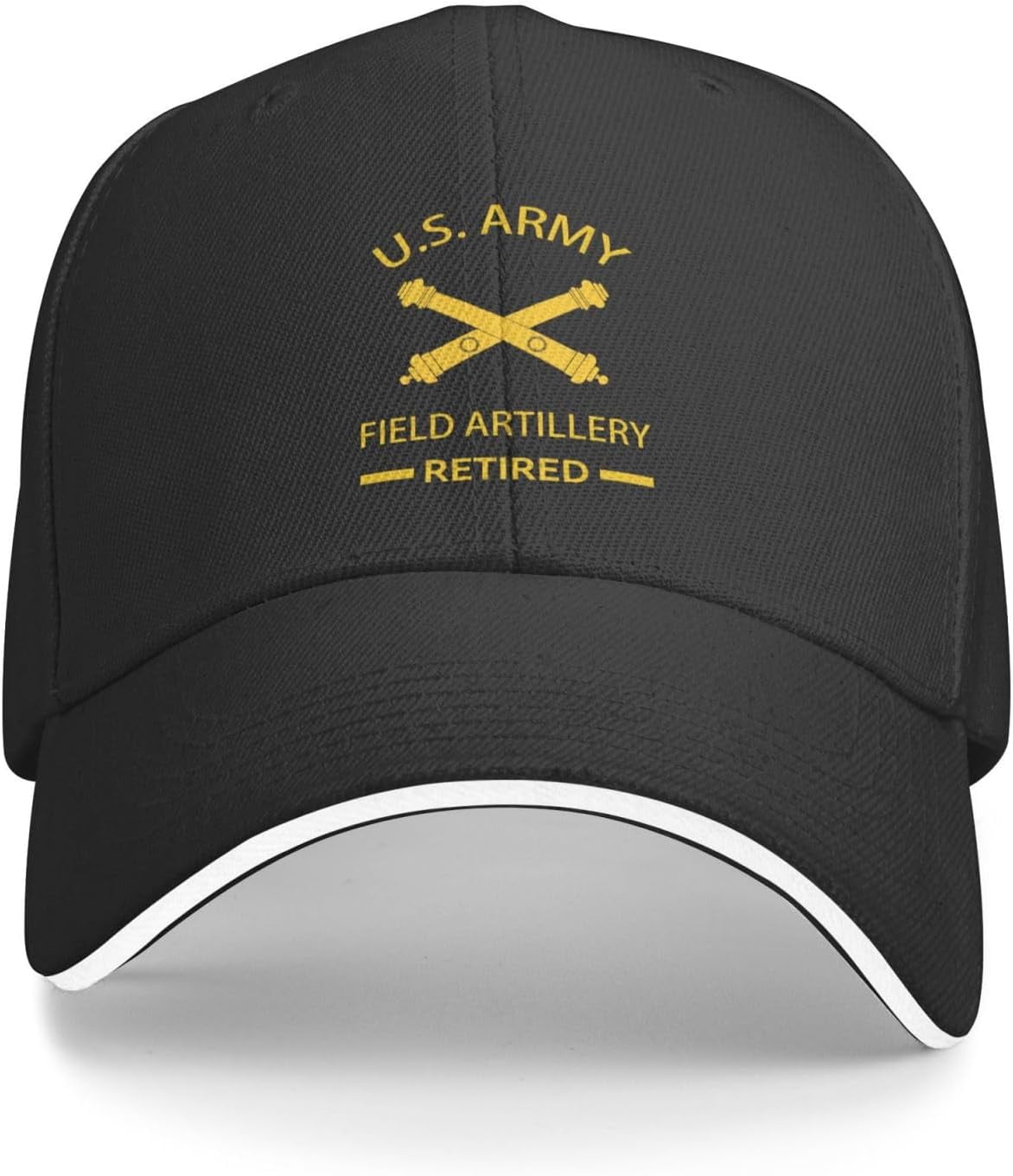 Us Army Field Artillery Retired Baseball Cap Casquette Outdoor Trucker ...