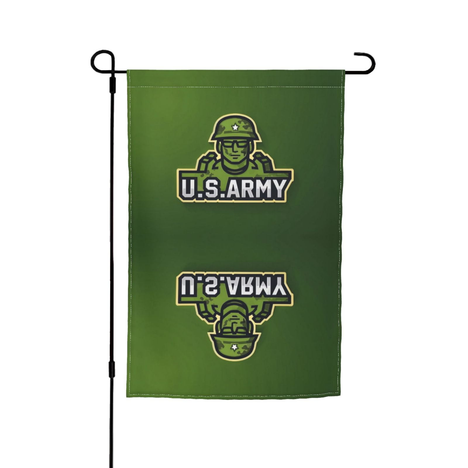 Us Army Logo Garden Flag 12x18 Inch Indoor Balcony Courtyard Outdoor ...