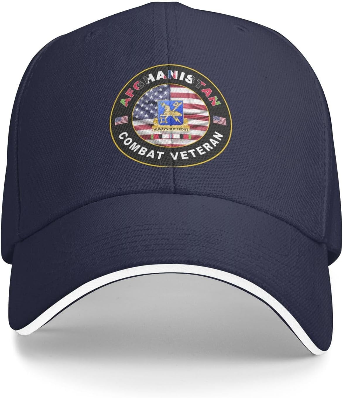 Us Army Military Intelligence Corps Afghanistan Combat Veteran Baseball Cap Outdoor Trucker Hats ...