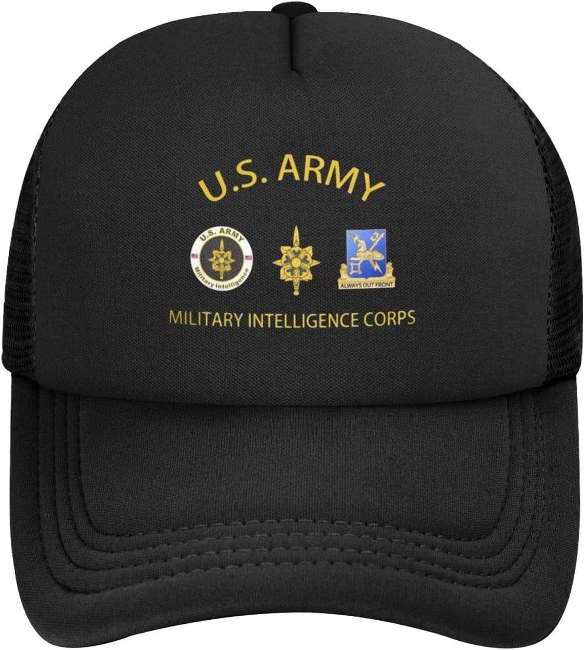 Us Army Military Intelligence Corps Veteran Adjustable Outdoor Adult ...