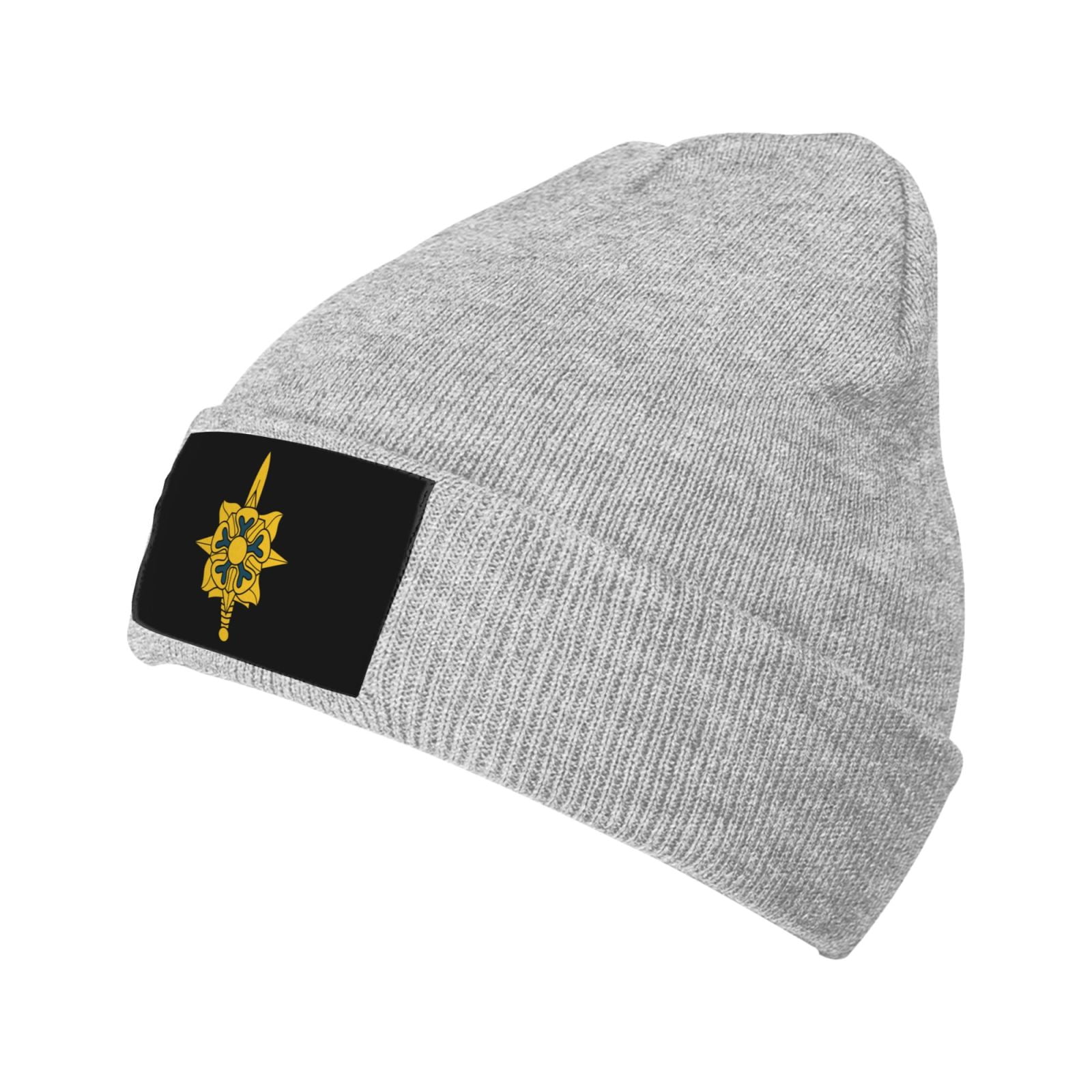 Us Army Military Intelligence Corps Veteran Beanie Hats Warm Soft Ski ...
