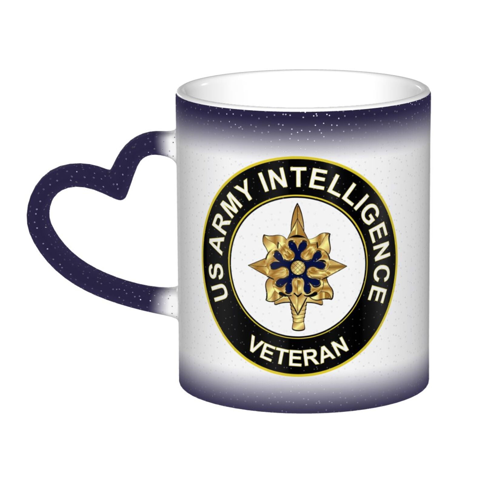 Us Army Military Intelligence Corps Veteran Ceramic Coffee Mug Magic ...