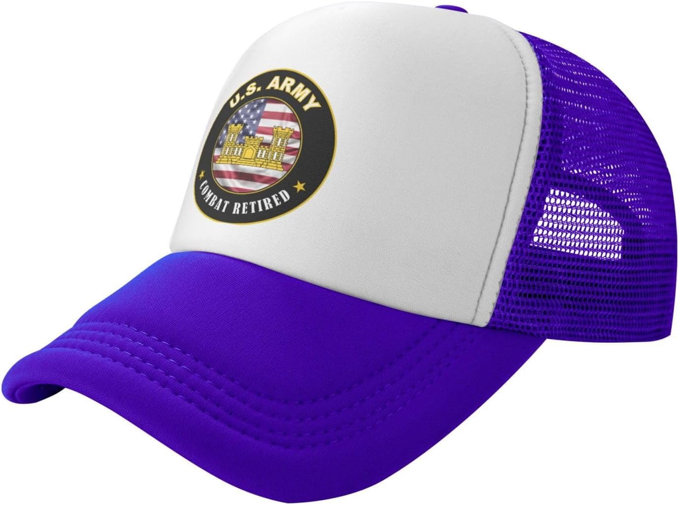 Us Army Mos 12b Combat Engineer Retired Trucker Hats: Stylish ...