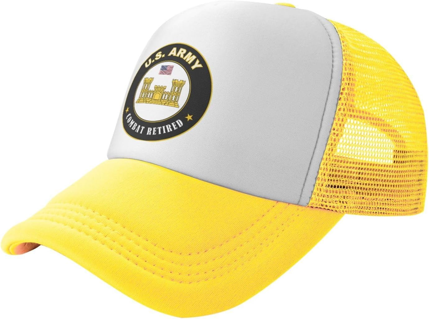 Us Army Mos 12b Combat Engineer Retired Trucker Hats: Stylish ...
