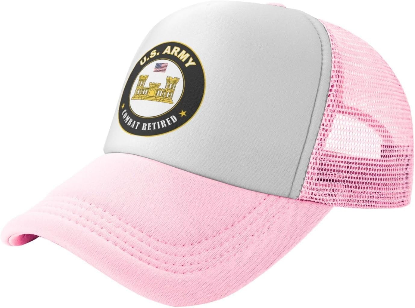 Us Army Mos 12b Combat Engineer Retired Trucker Hats: Stylish ...