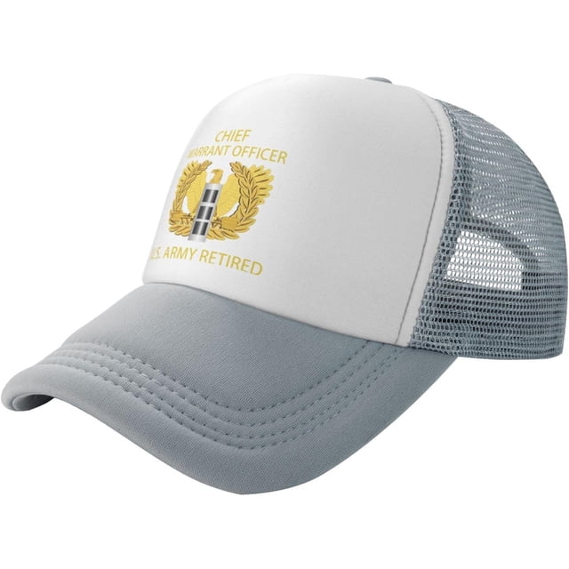 Us Army Retired Chief Warrant Officer Emblem Cw3 Classic Baseball Cap ...