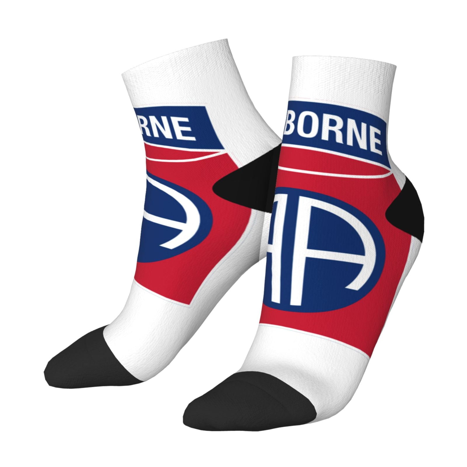Us Army Retro 82nd Airborne Division Colorful Quarter Socks for Men ...