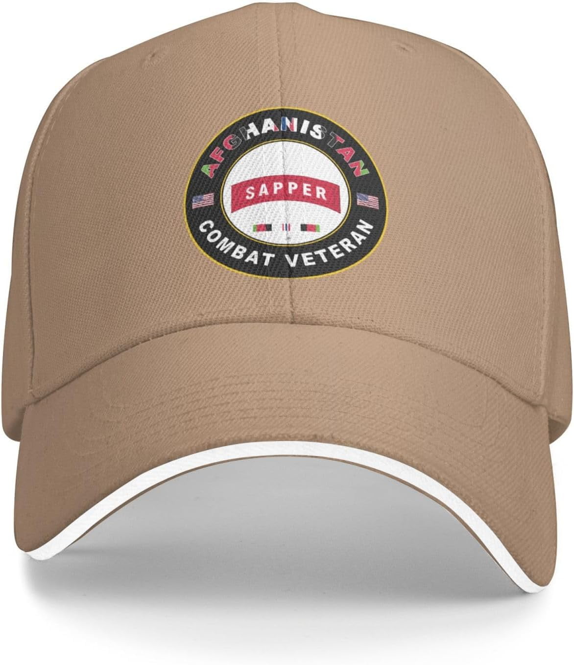 Us Army Sapper Afghanistan Combat Veteran Baseball Cap Outdoor Trucker ...