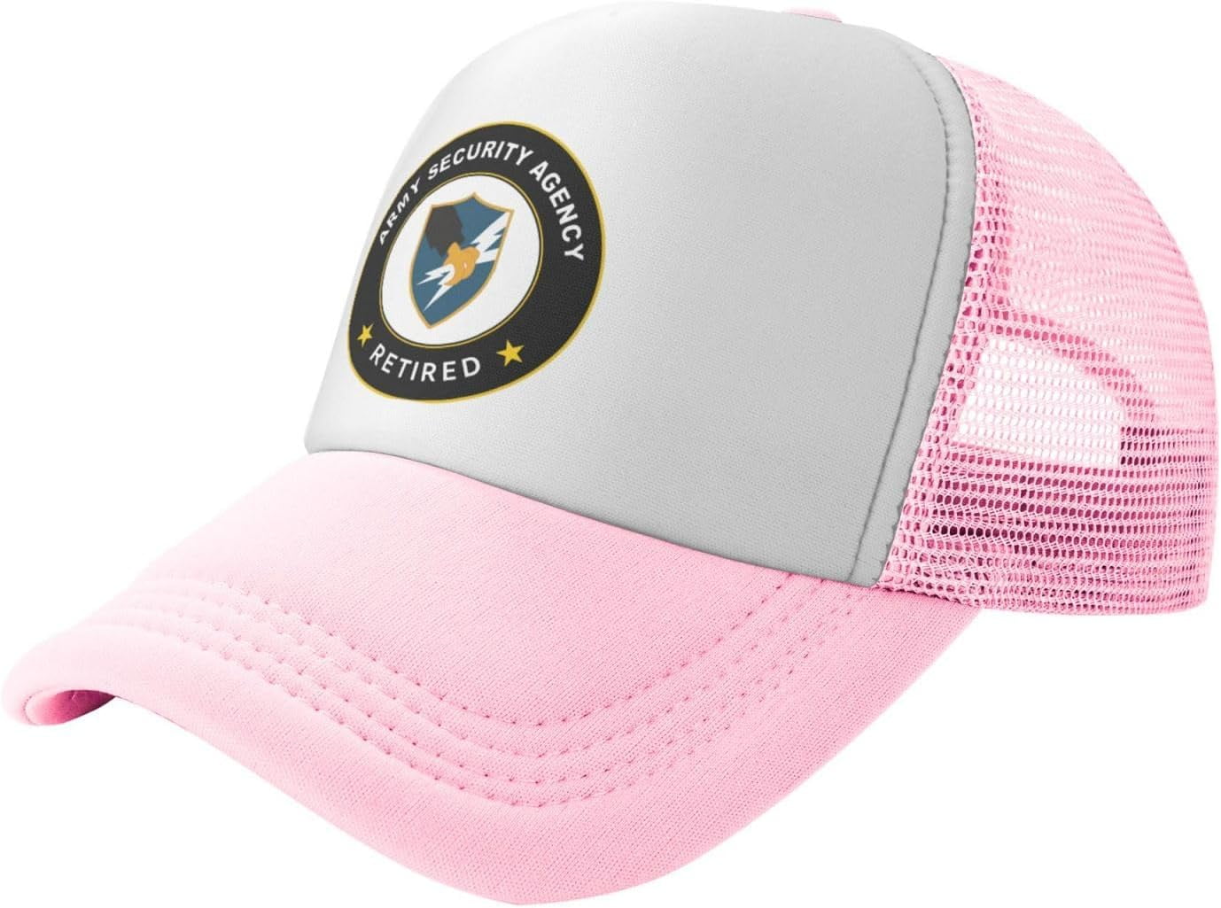 Us Army Security Agency Retired Trucker Hats: Stylish Protection for ...