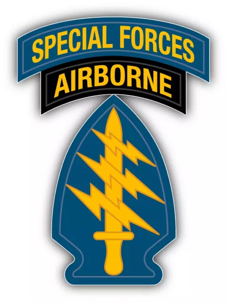 Us Army Special Forces Military Sticker Phone Decal Water Bottle ...