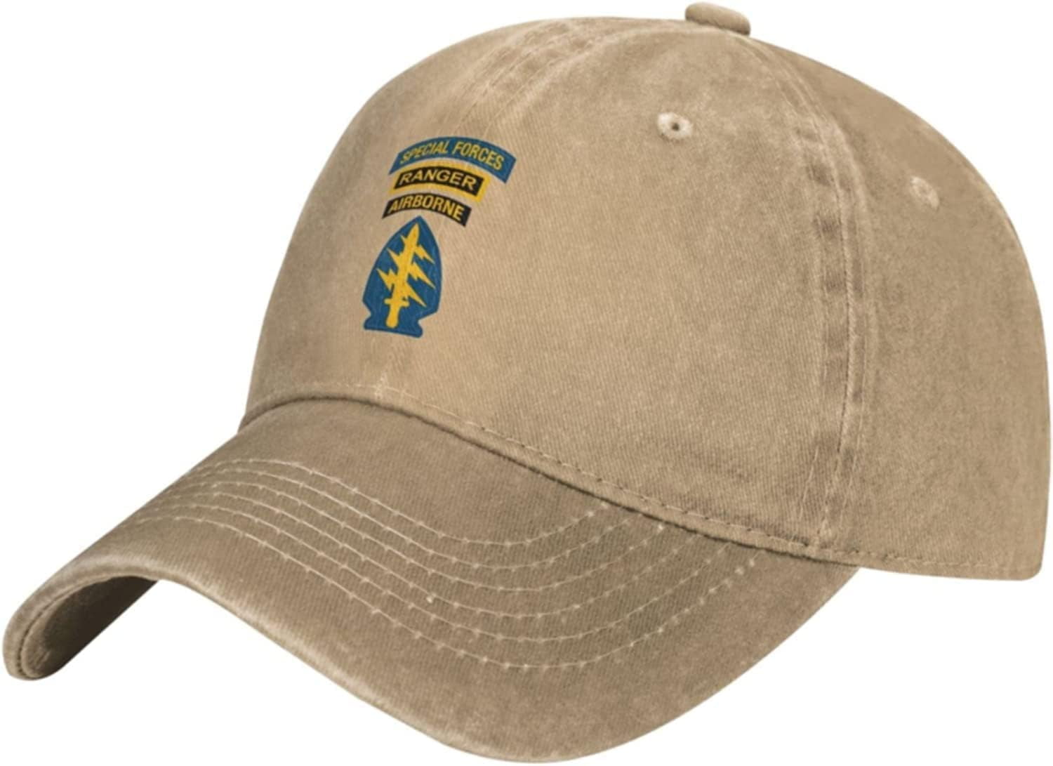 Us Army Special Forces Ranger Airborne Unisex Baseball Cap Adjustable ...