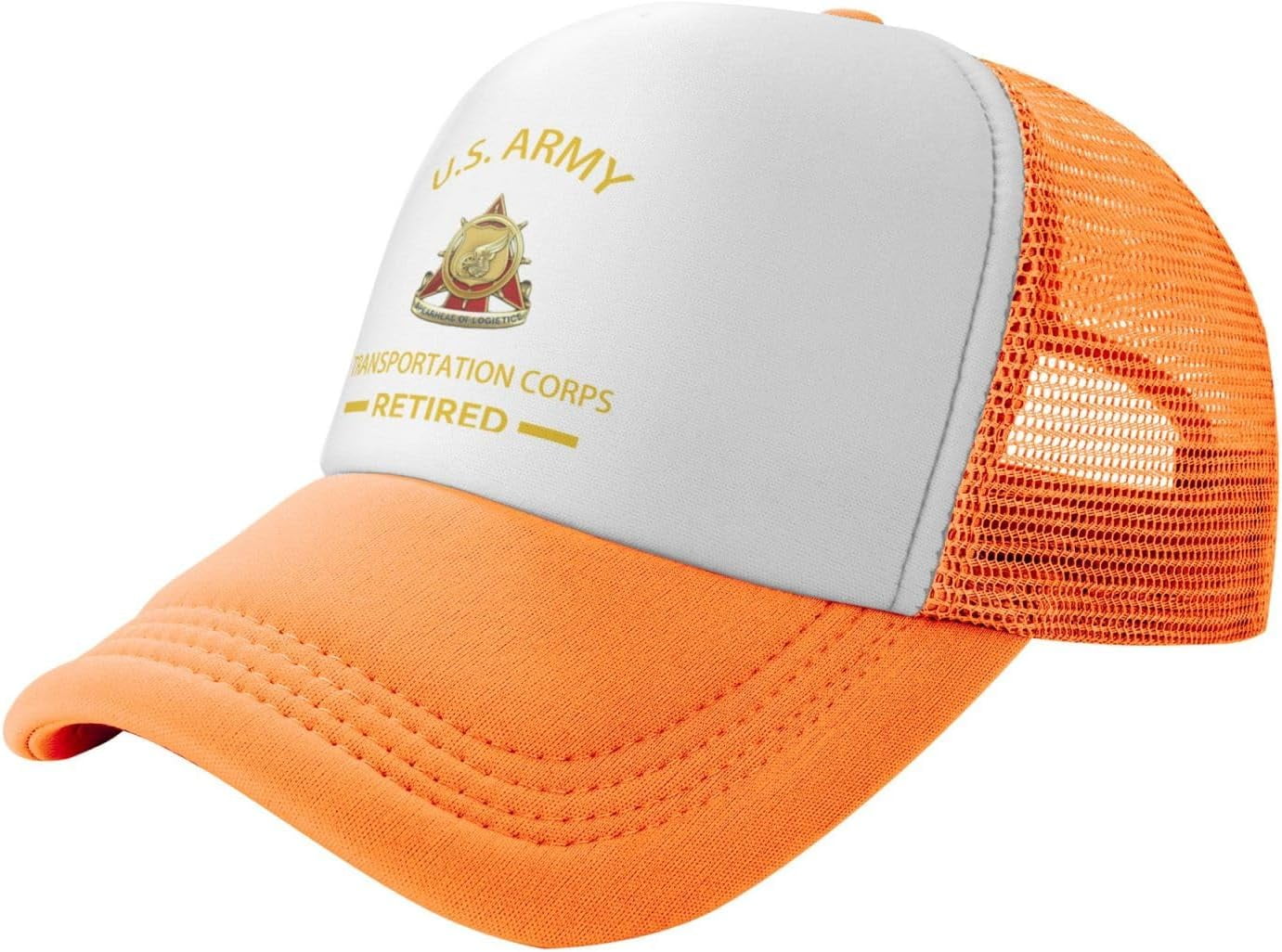 Us Army Transportation Corps Retired Trucker Hats: Stylish Protection ...