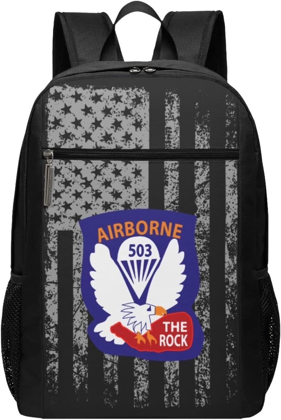 Us Army Unit 503rd Parachute Infantry Regiment Backpack, School, Travel ...