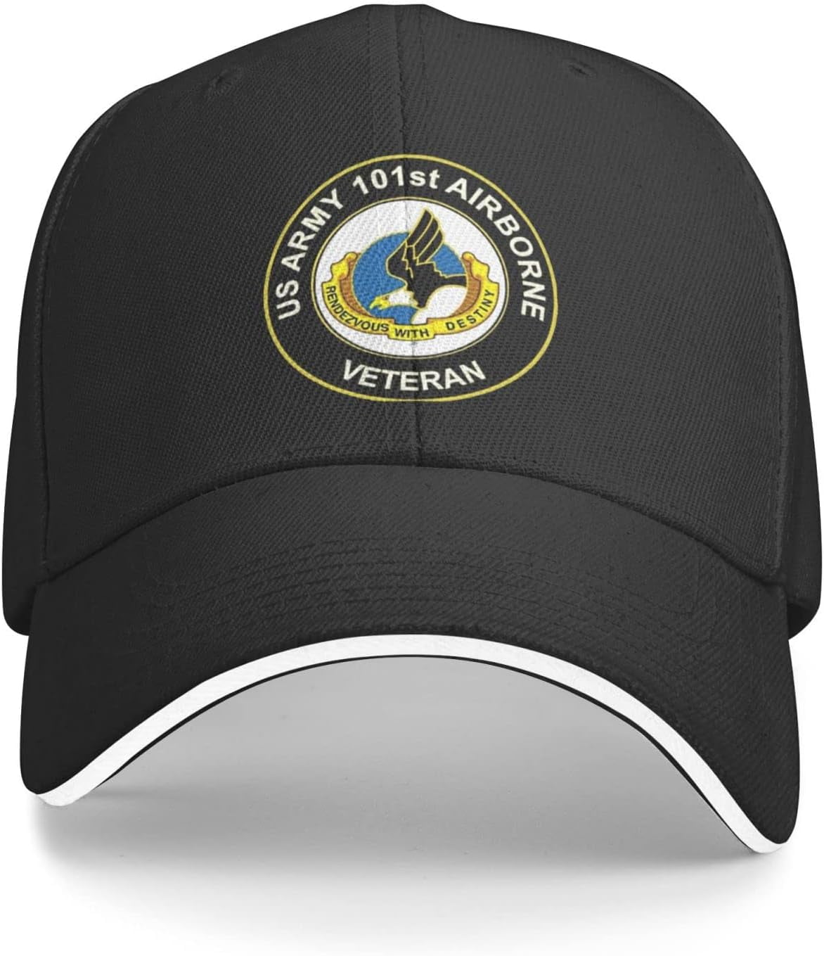 Us Army Veteran 101st Airborne Cap Hats for Men Women Classic Baseball ...