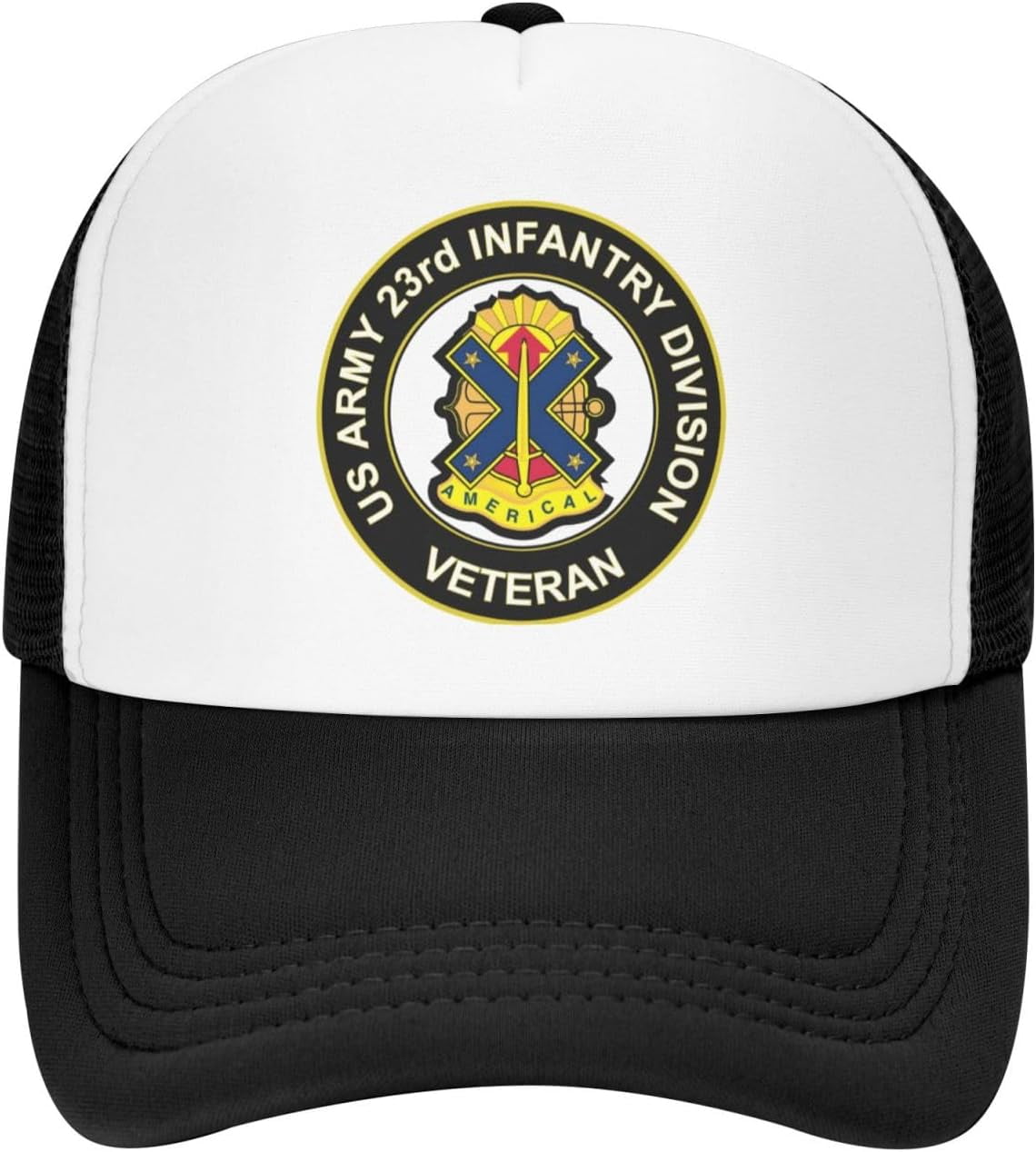 Us Army Veteran 23rd Infantry Division Cap Hats for Men Women Classic ...