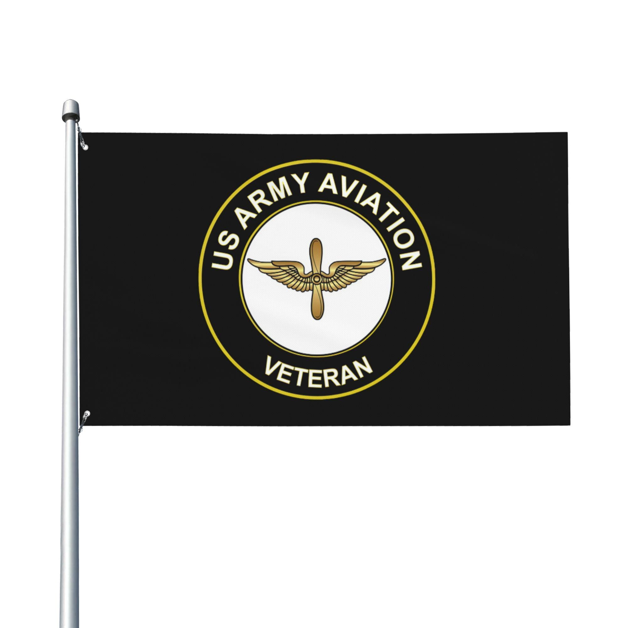 Us Army Veteran Aviation Flags Garden Home Flag House Flags For Outdoor ...