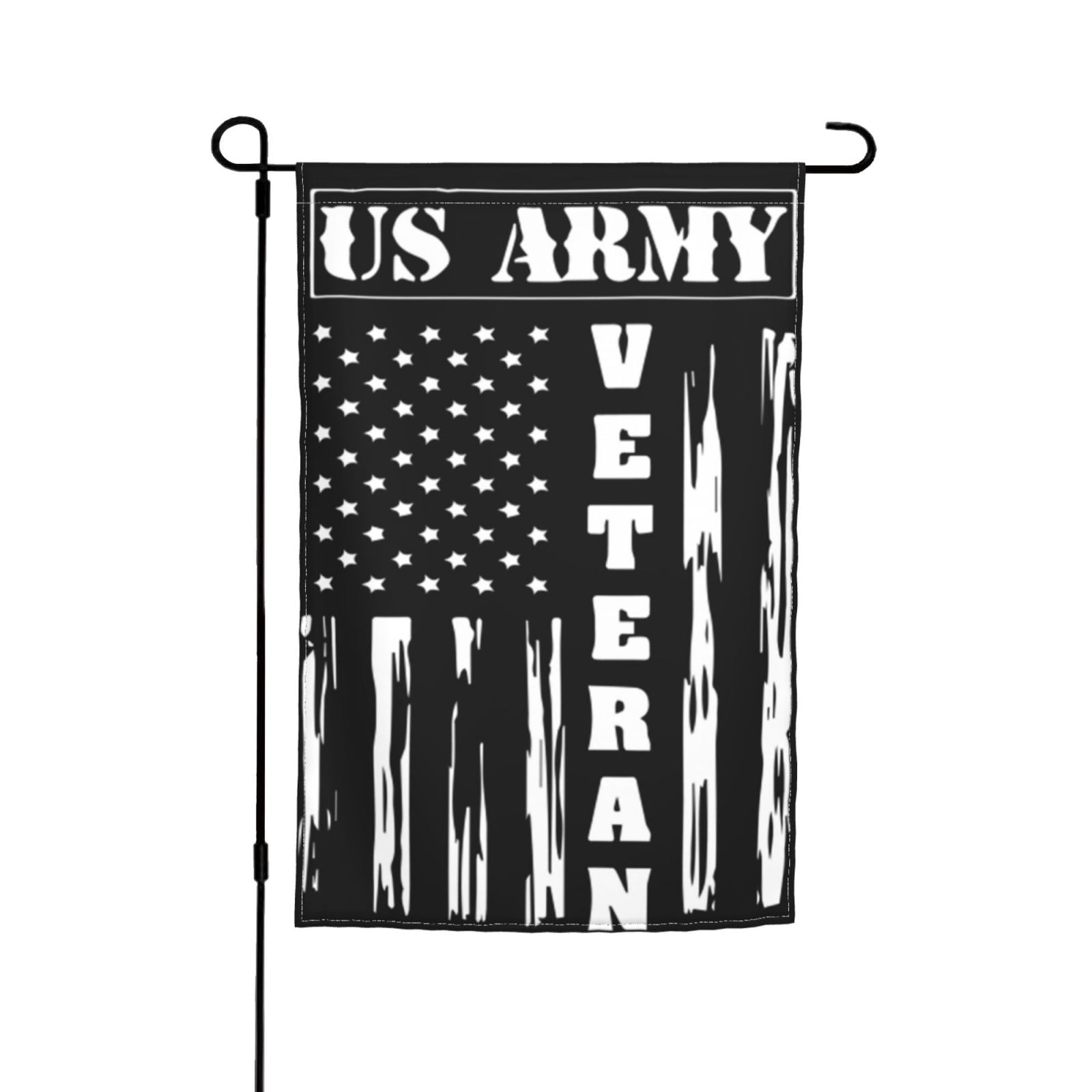 Us Army Veteran Garden Flag 12x18 Inch, Double Sided Outside Sign Yard ...