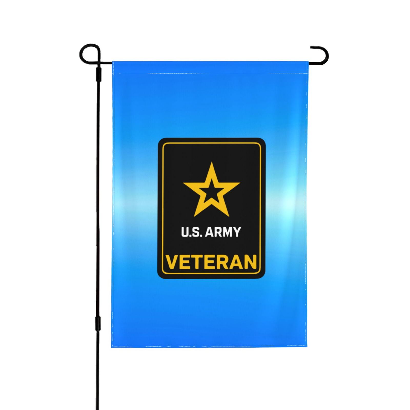 Us Army Veteran Logo Garden Flag 12.5x18 Inch Double Sided Decorations ...