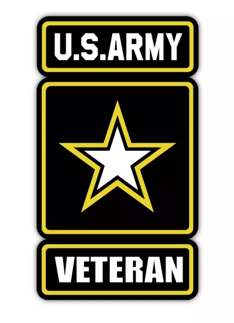 Us Army Veteran Military Decal Sticker Usa Made Truck Vehicle Window ...