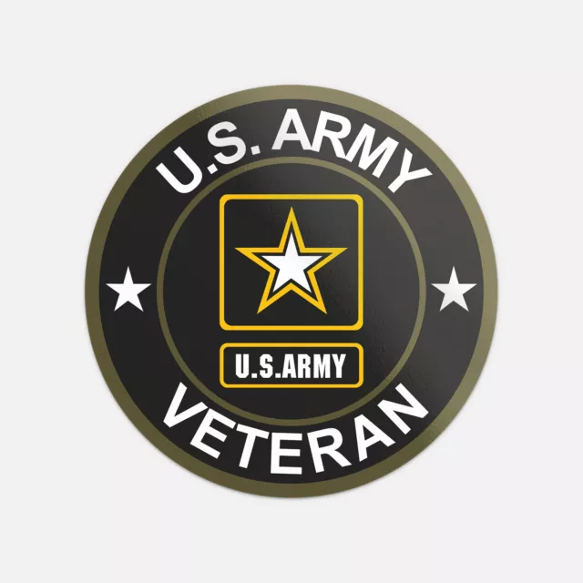 Us Army Veteran Military Sticker Phone Decal Water Bottle Stickers Car ...