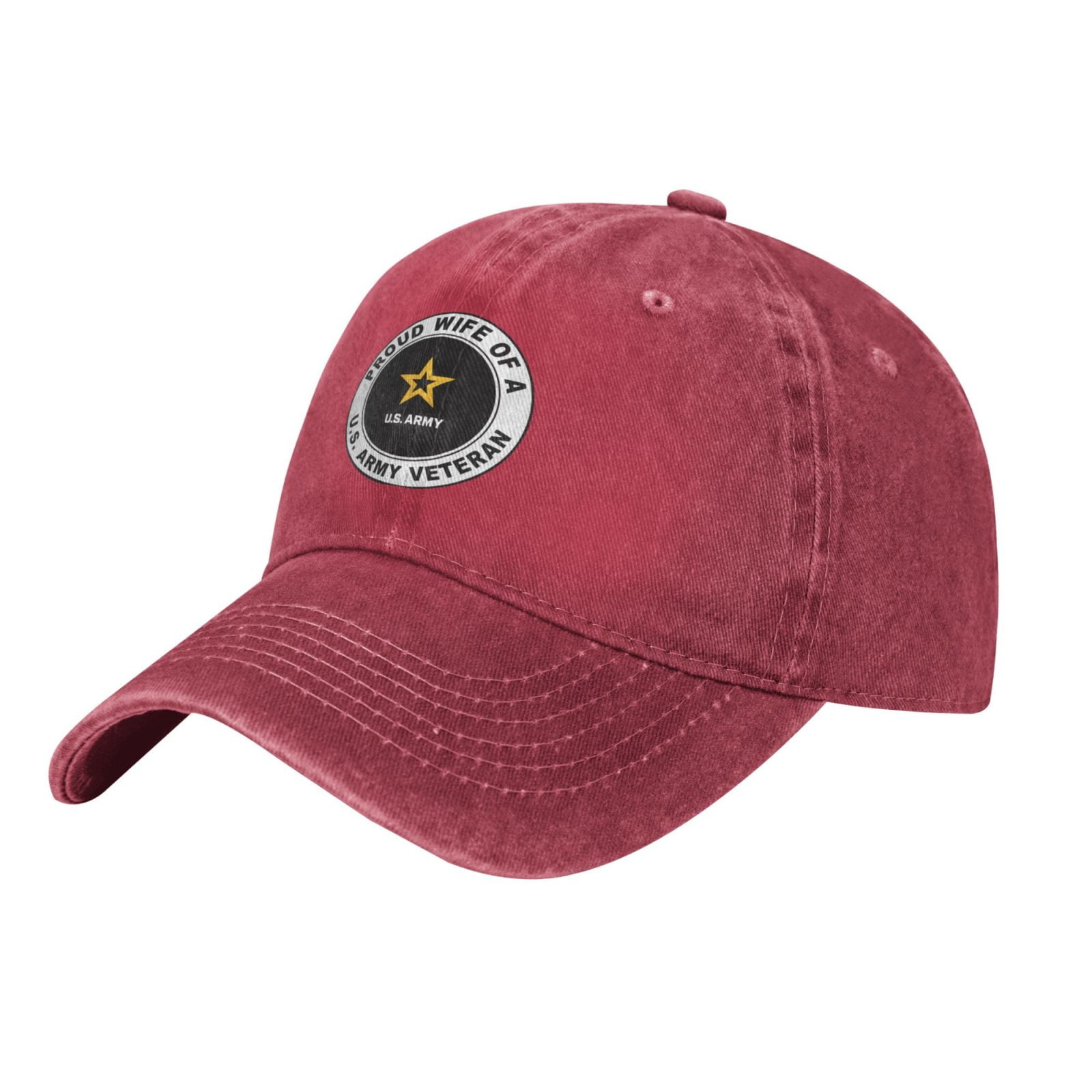 Us Army Veteran Proud Wife Cowboy Hat Baseball Hat Trucker Hat For Men ...