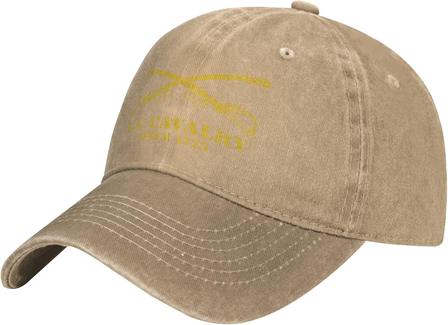 Us Cavalry Army Branch Crossed Sabers Military Regiment 1775 Unisex Hat ...