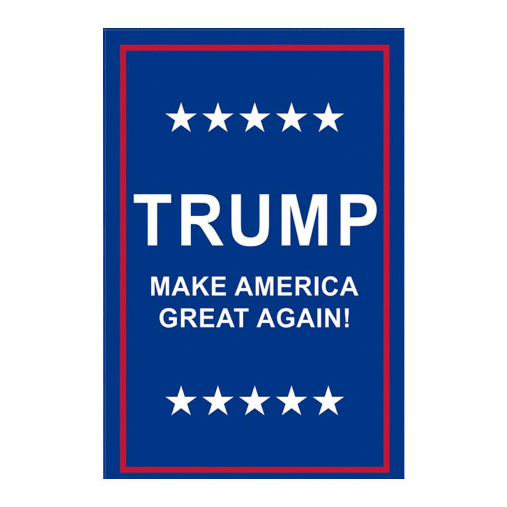 Us Election Campaign Flag Trump 2024 Campaign Flag Double-sided Outdoor ...