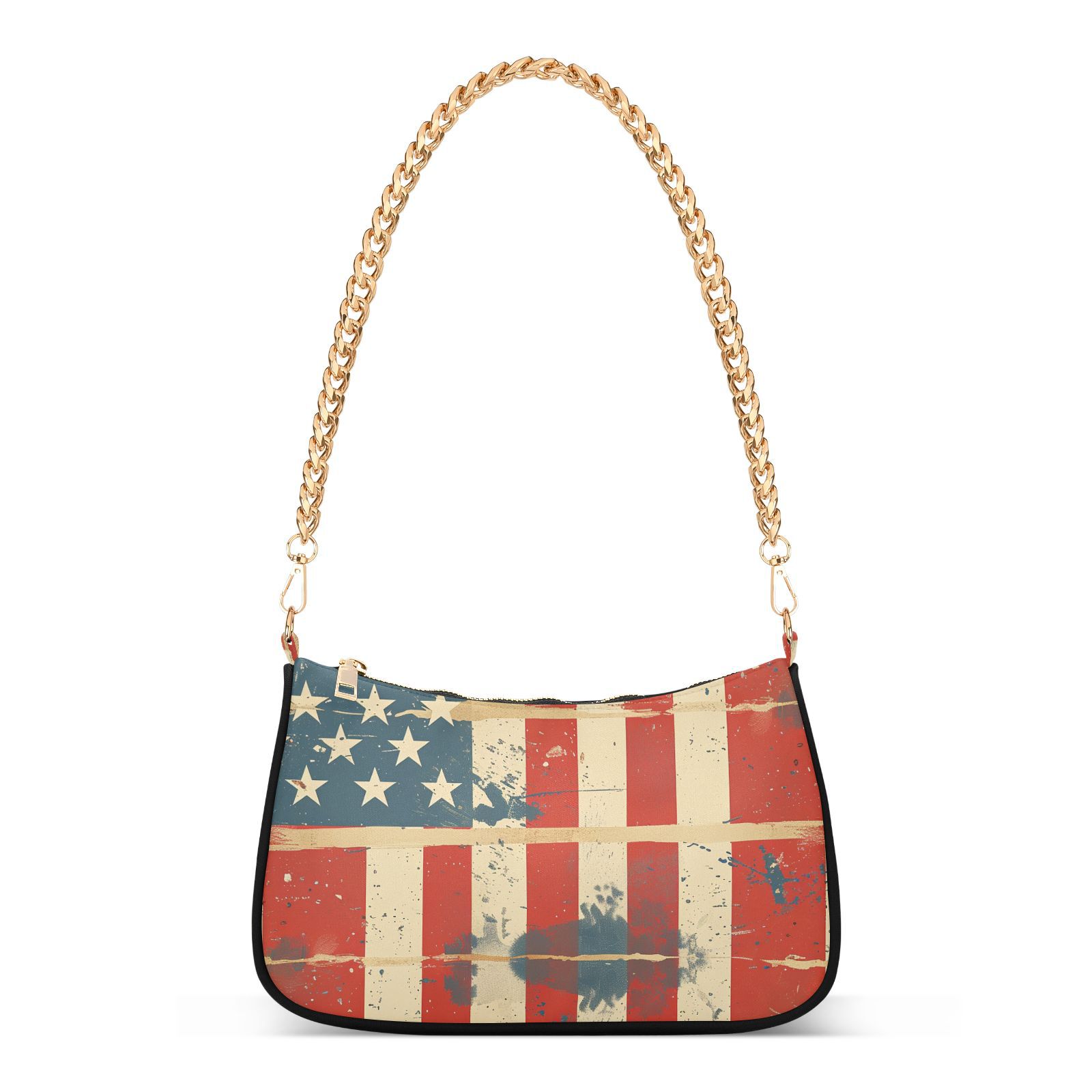 Us Flag Painting Women Handbags Shoulder Bag Cross Body Bag with ...