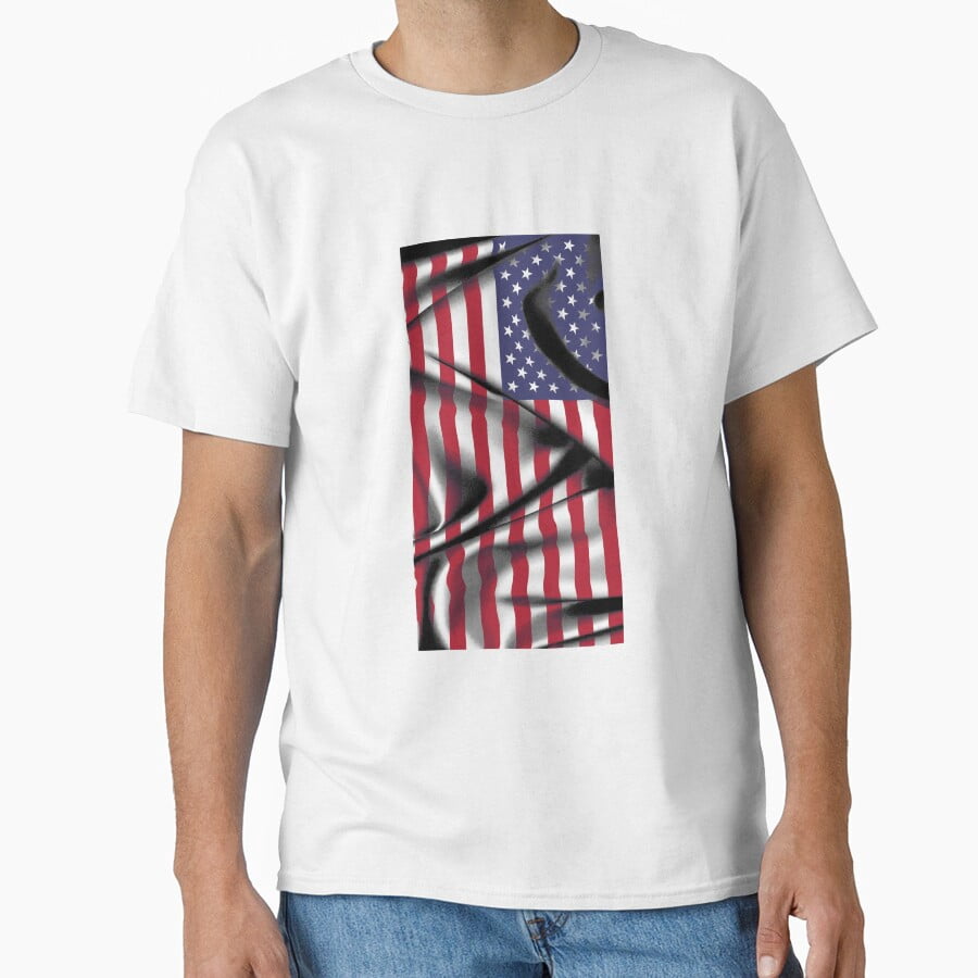 Us Flag Traditional American Spirit T-Shirt - Walmart.com