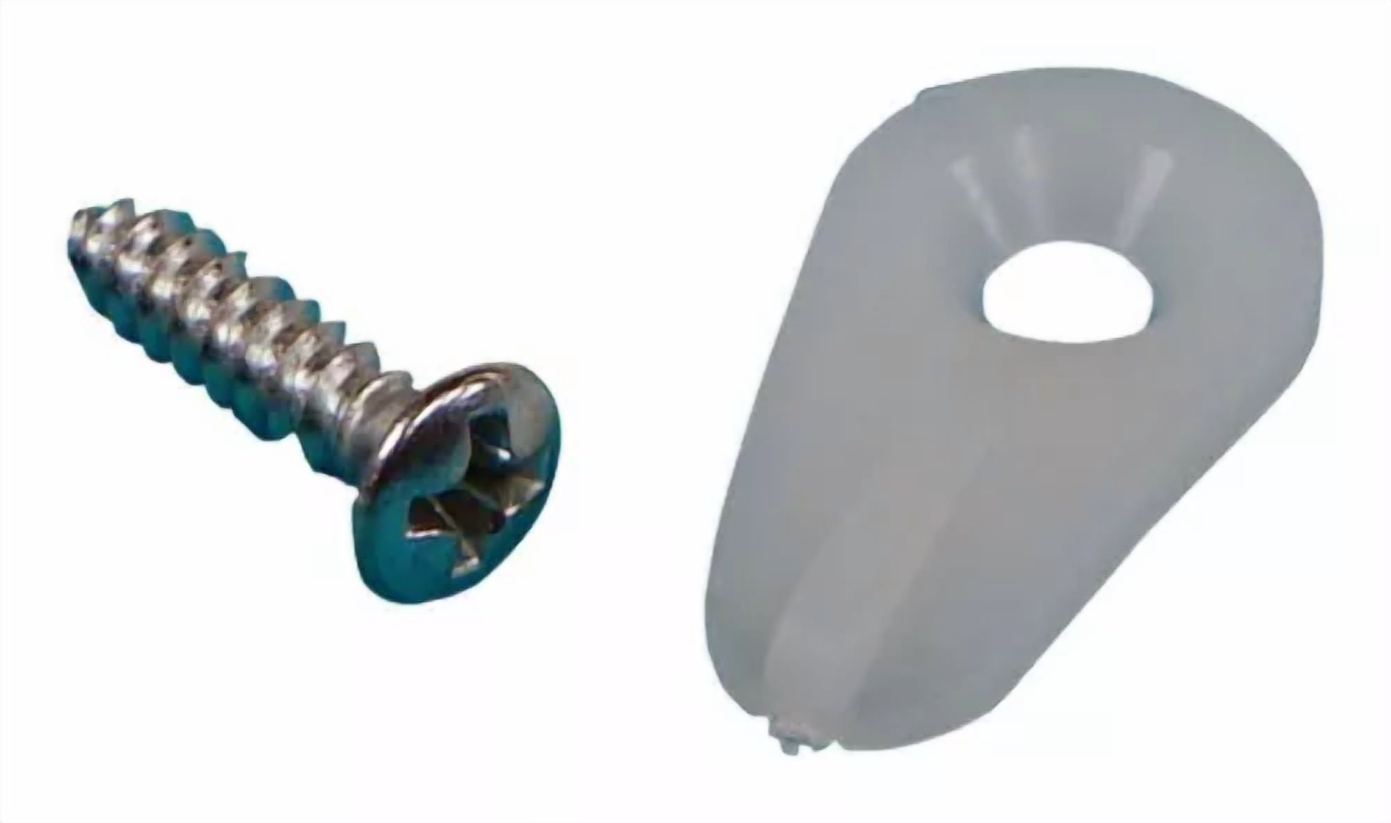 Us Hardware 7/8 X 1/2 In. Nylon Window Screen Clip - Walmart.com