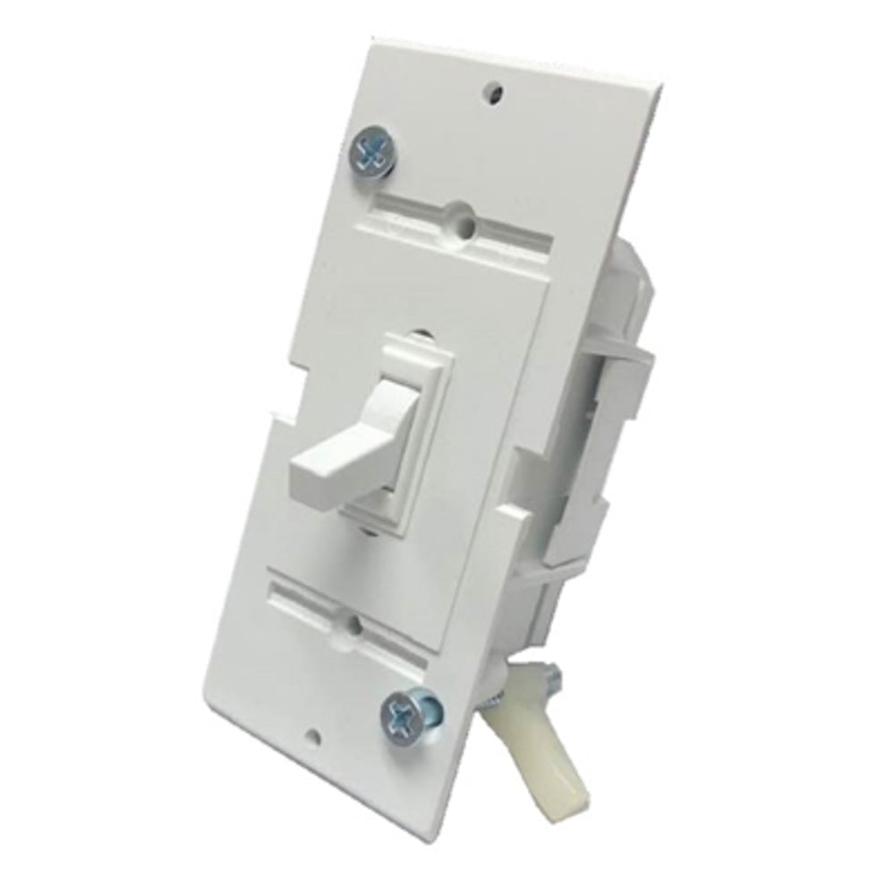 Us Hardware E-160C Single Conventional Switch, White, Each - Walmart.com