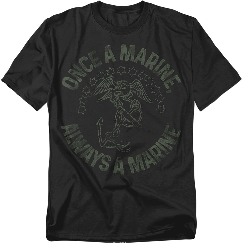 Us Marine Corps T-Shirt Always A Marine Unisex Graphic Tee For Men ...