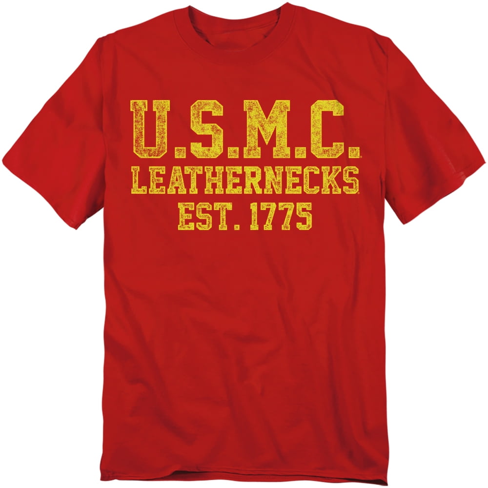 Us Marine Corps T-Shirt Leathernecks Unisex Graphic Tee For Men & Women ...