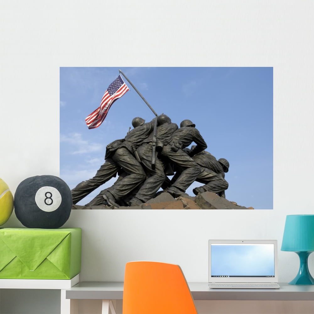 Us Marine Corps War Wall Mural by Wallmonkeys Peel and Stick Graphic ...