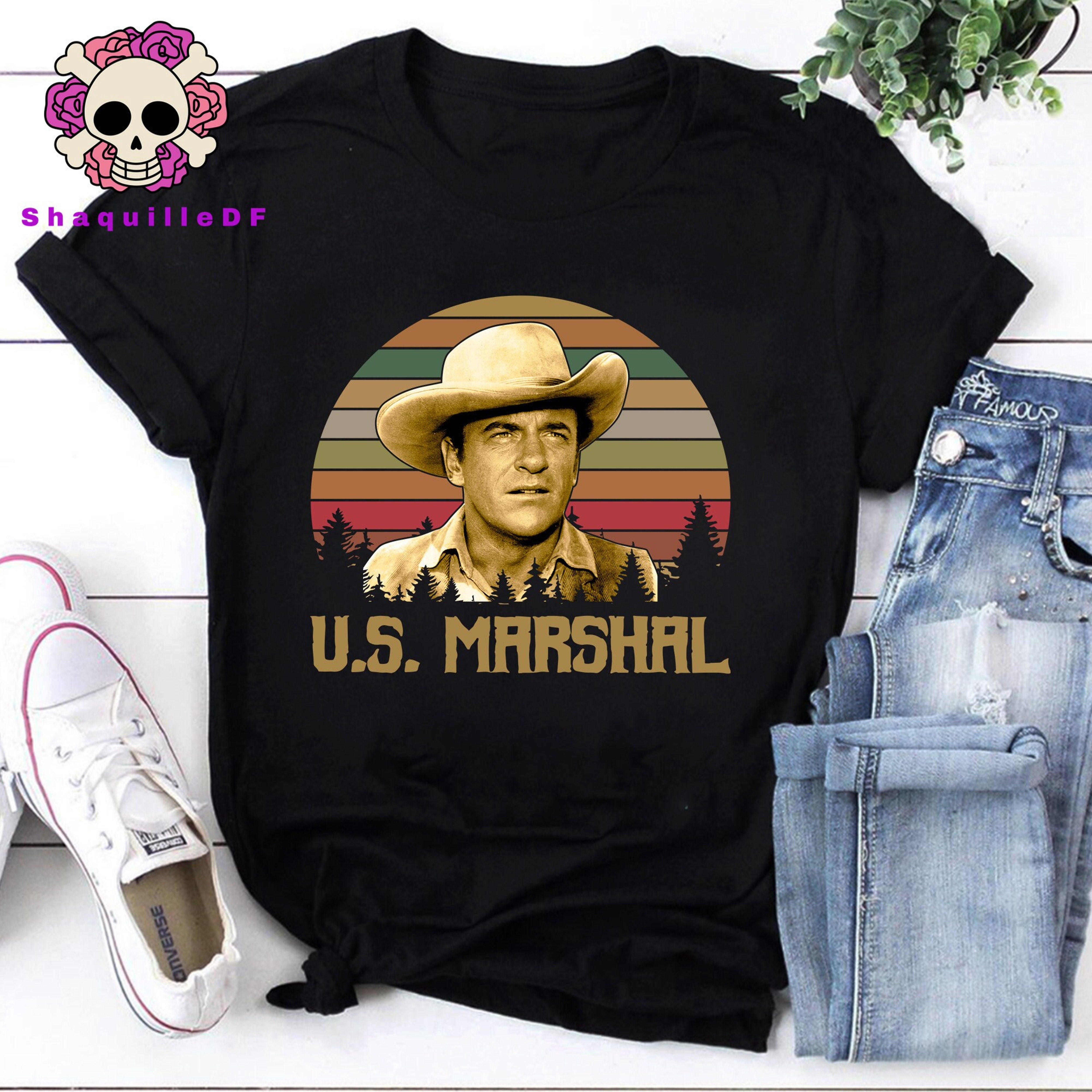 Us Marshal Vintage T-shirt, Retro MATT DILLON Shirt, Matt Dillon Homage ...