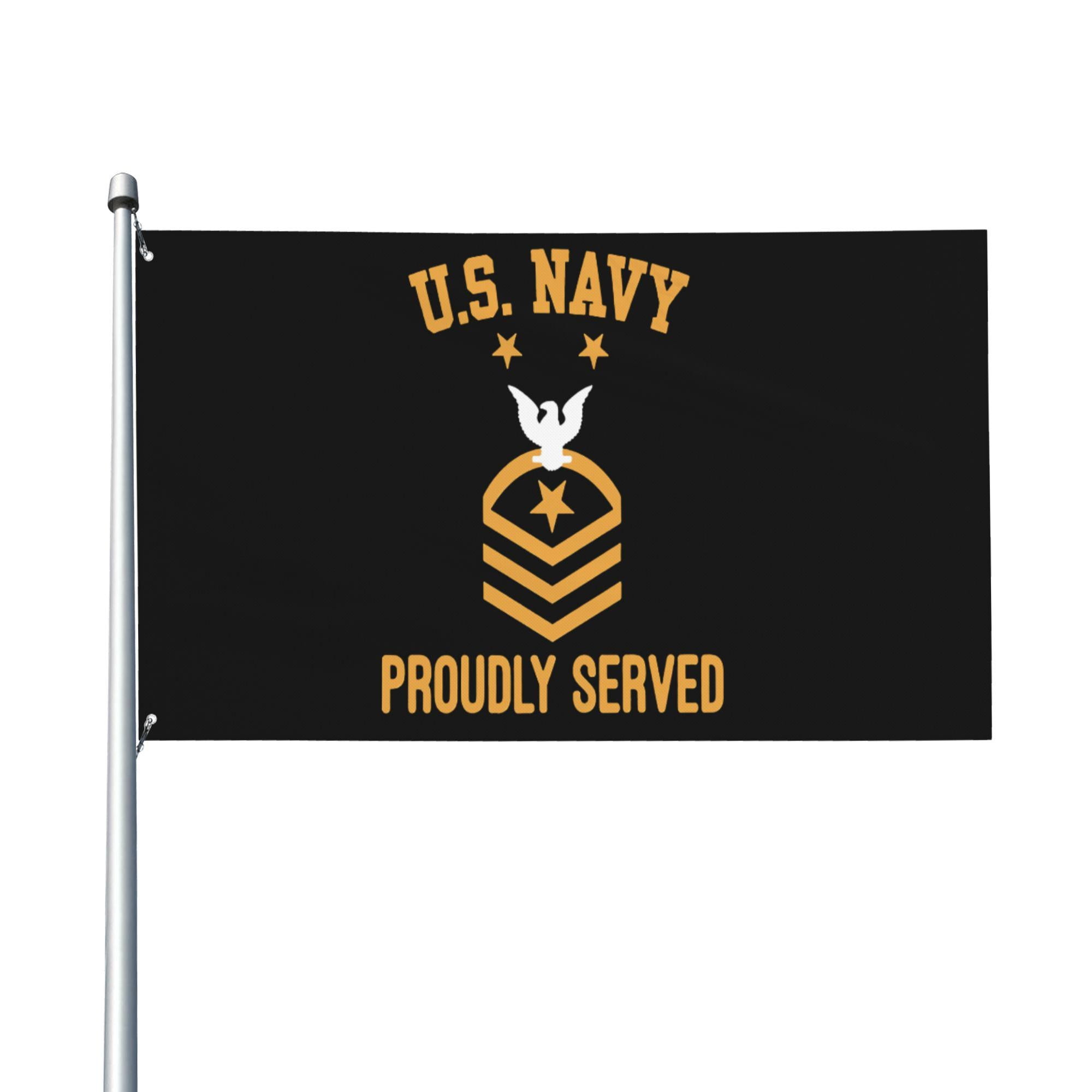 Us Navy E-9 Fleet Force Master Chief Petty Flag For Outdoor Indoor Home ...
