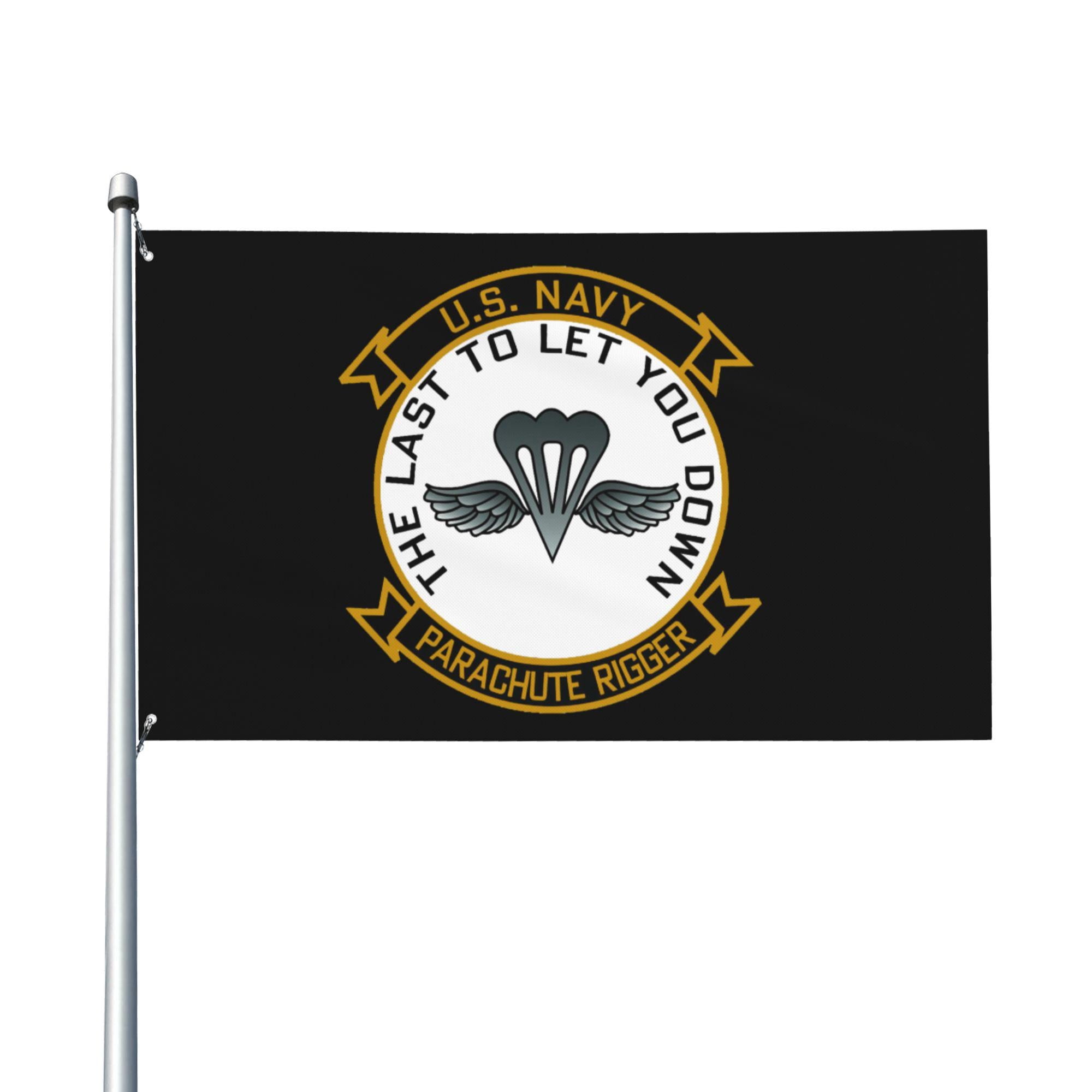 Us Navy Parachute Rigger Flag For Outdoor Indoor Home House Decor ...
