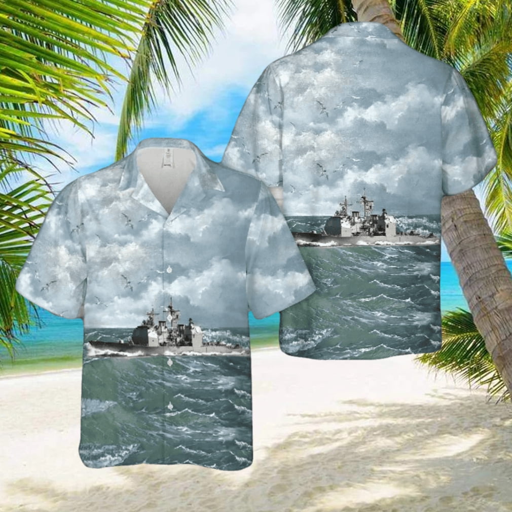 Us Navy Uss Valley Forge Ticonderoga class Cruiser Hawaiian Shirt ...