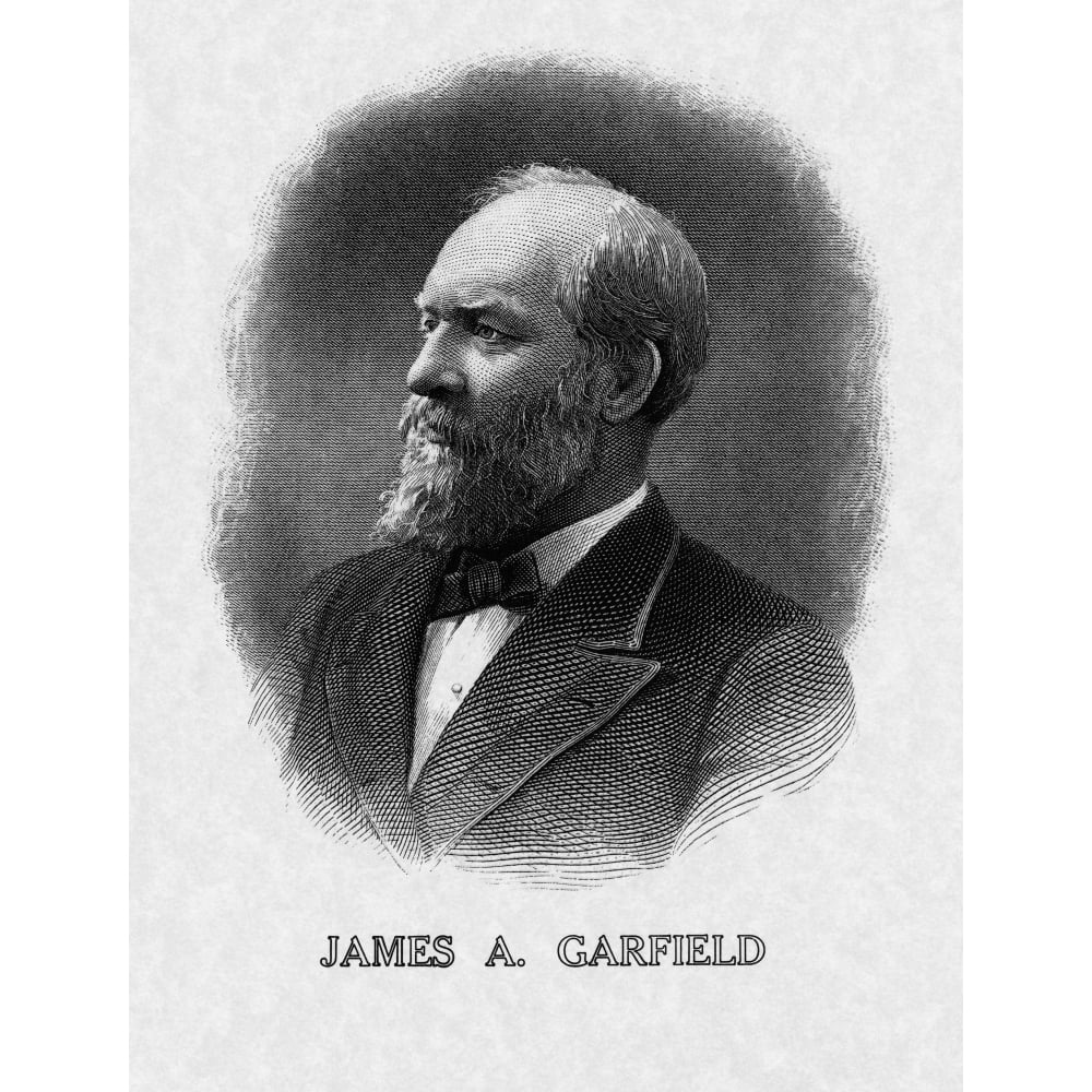 Us Presidents. Us President James Garfield. History (18 x 24) - Walmart.com