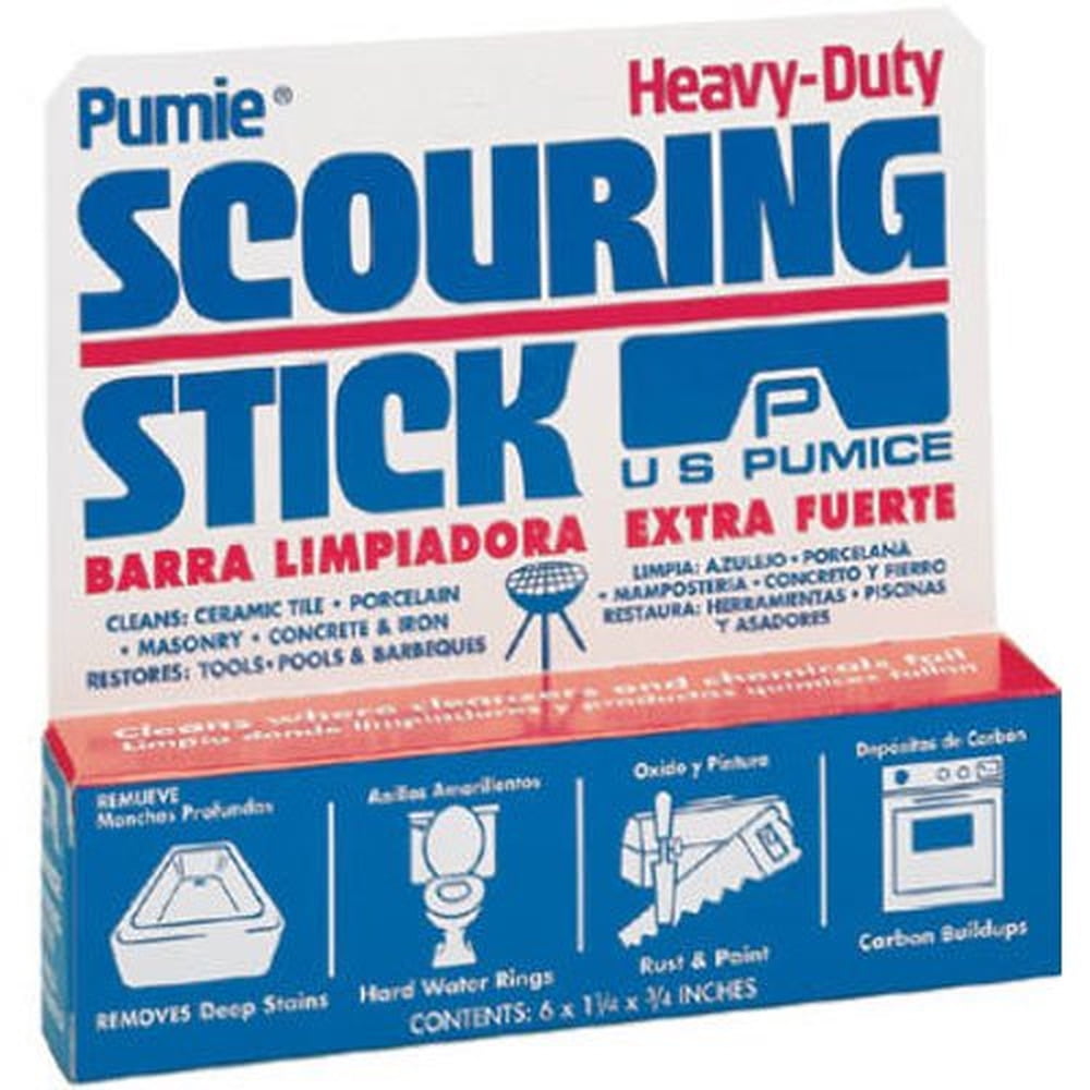 Pumie US Pumice Heavy Duty Scouring Stick Pack (Pack of 5) - Walmart.com