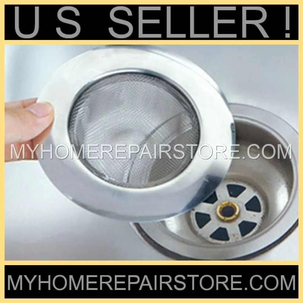 Us Seller!Free S&H!Clog Drains? Stainless Steel Kitchen Sink Mesh Drain ...