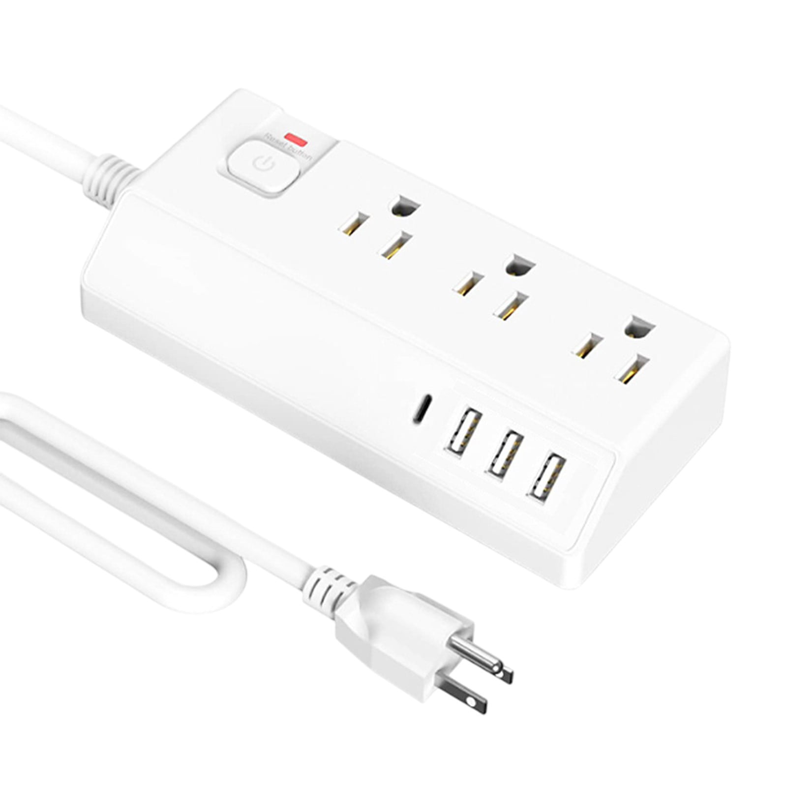 Us Standard 2500W Power Strip Household Extension Board Socket With ...