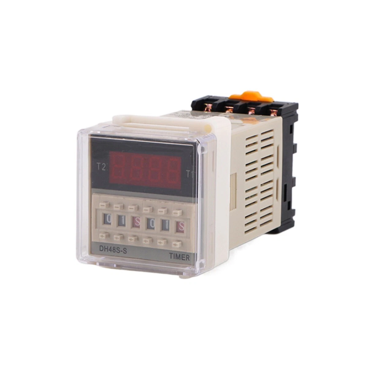 Us Stock Ac 220V Digital Precision Programmable Time Delay Relay Dh48S ...