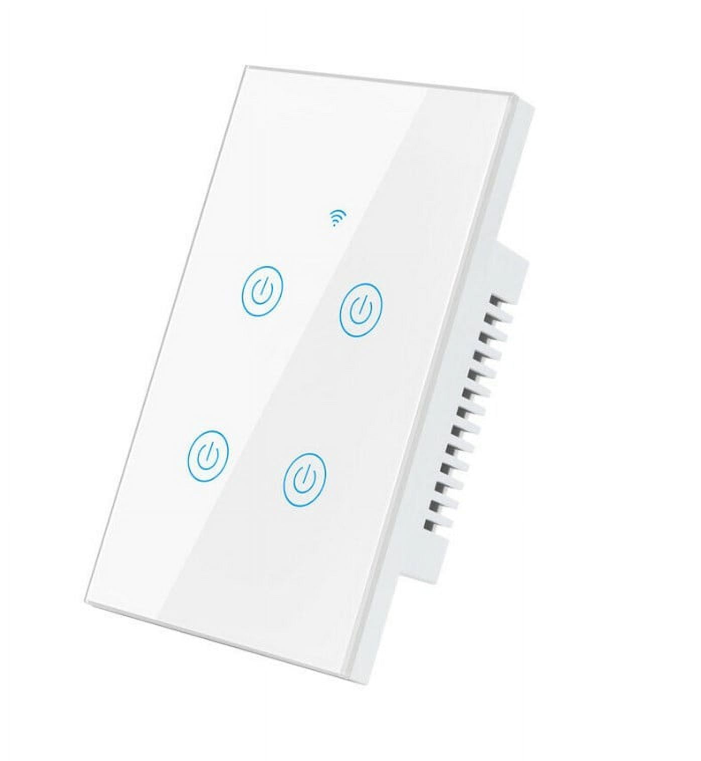 Us Wifi for Smart Wall Touch Switch Works with for Homekit Neutral Wire ...