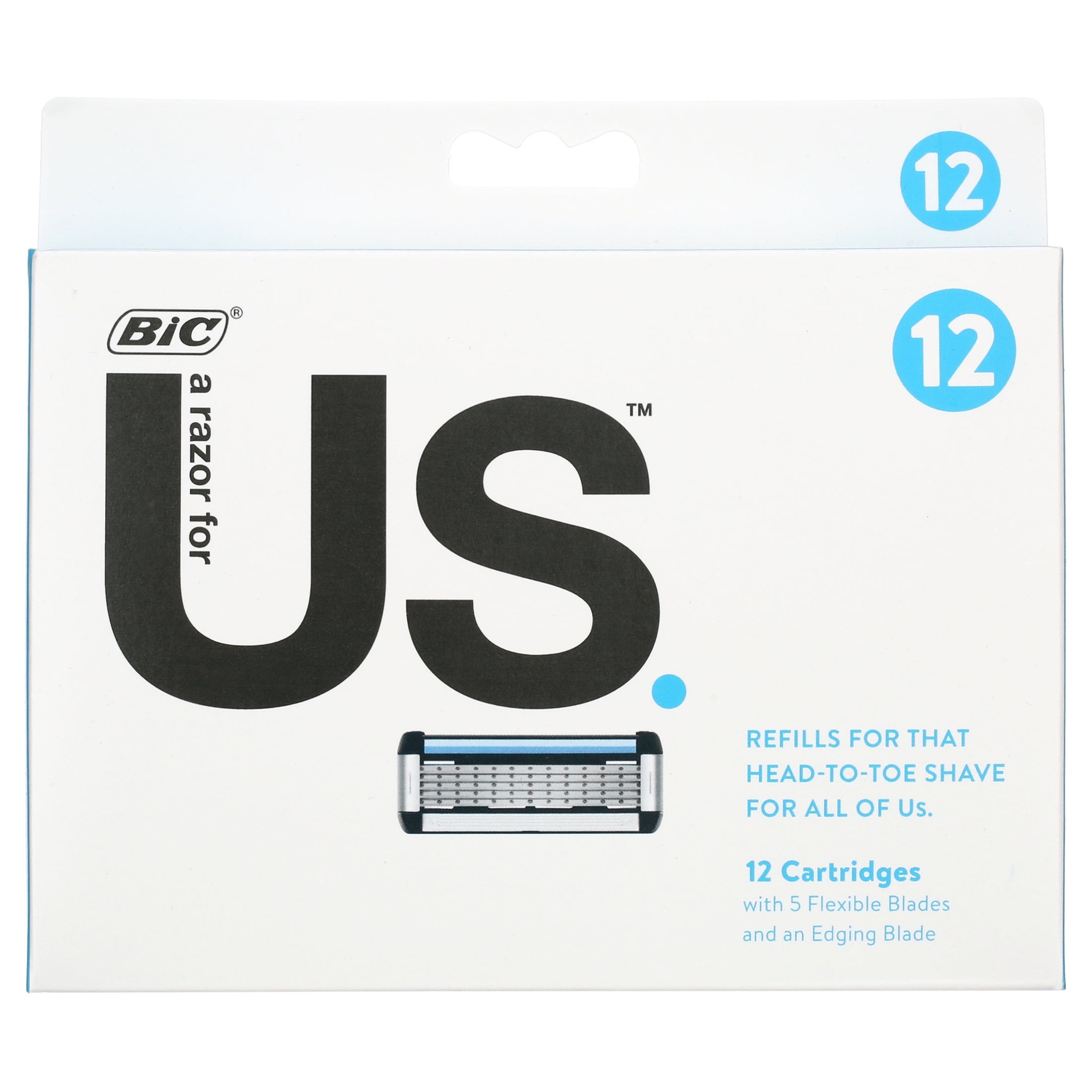 Brandclub - Us by BIC Razor Blades for Every Body, Unisex: Men and ...