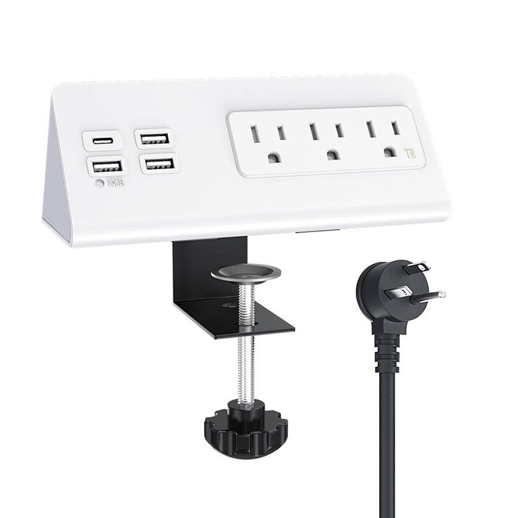 Us gauge 3 power desk clip socket PD20W triangle US gauge socket twist ...